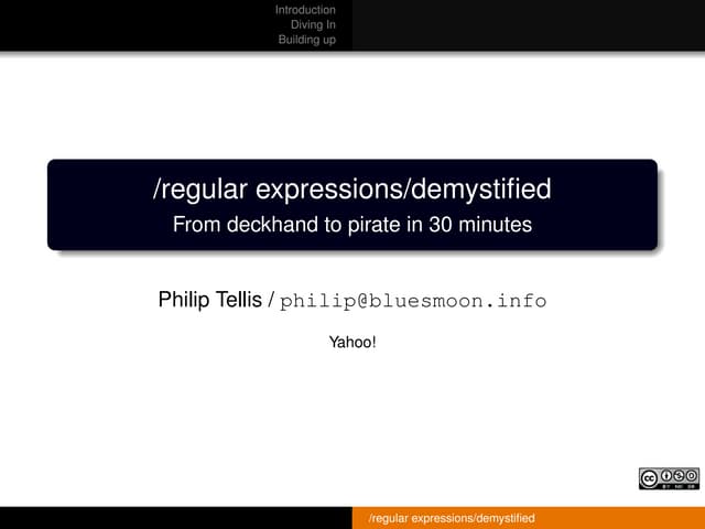 Regular Expressions Demystified | PPT Regular Expressions Demystified | PPT