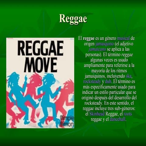 Diapositivas reggae | PPT