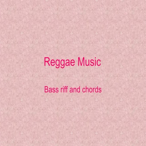 Reggae music | PPT