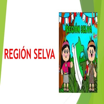 diapositivas de la región selva para secundaria | PPTX