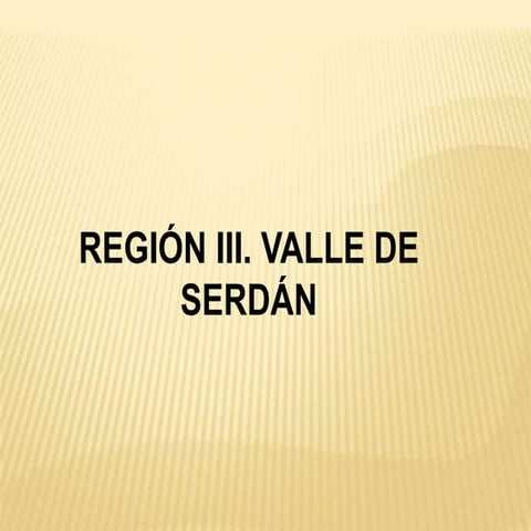 Región iii | PPTX