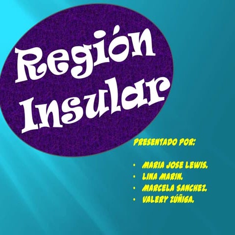Región Insular | PPTX