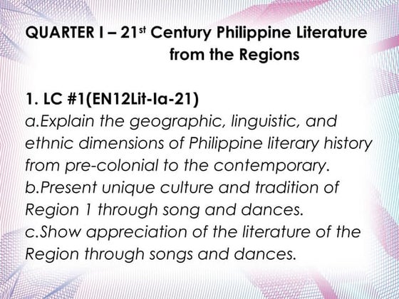 Festivals (REGION 1) Philippines | PPTX | National & Civic Holidays ...