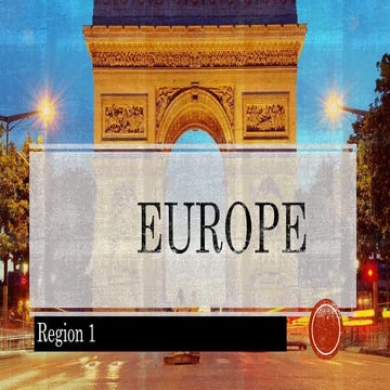 Region 1 EUROPE | PPT