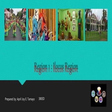 Region 1 of the Philippines (ilocos) | PPT