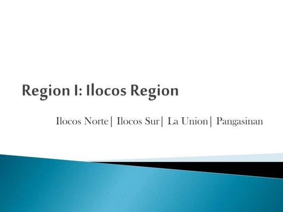 Region 1 ILOCOS REGION | PPT