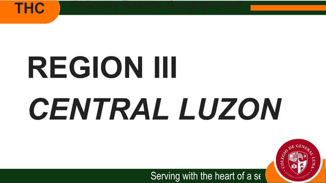 Region III Central Luzon | PPTX
