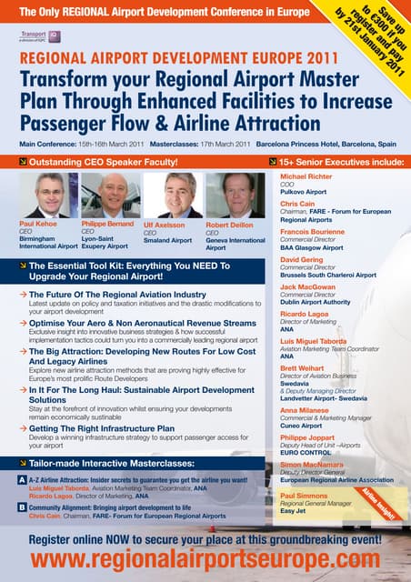 Regional Airport Development Europe 2011 | PDF Regional Airport Development Europe 2011 | PDF