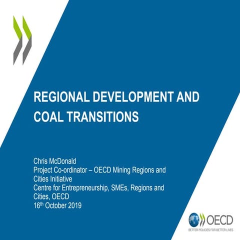 Regional development and coal transitions | PPT