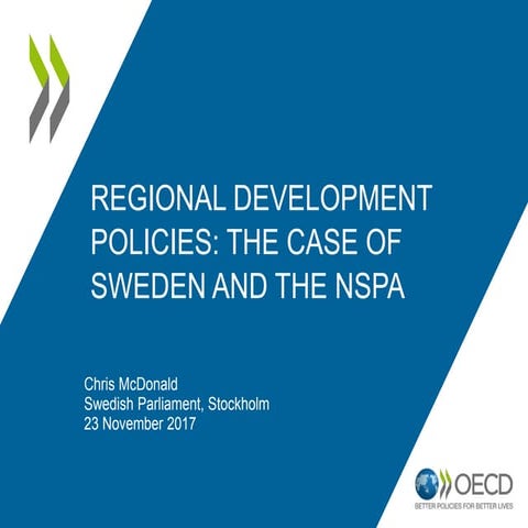 Regional development policies: The Case of Sweden and the NSPA | PDF