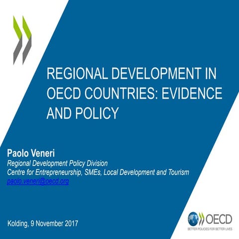 Regional development policy in OECD countries | PDF