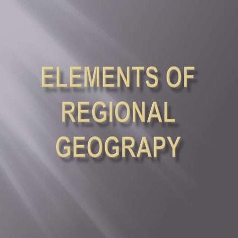 Regional Economic Development | PPT