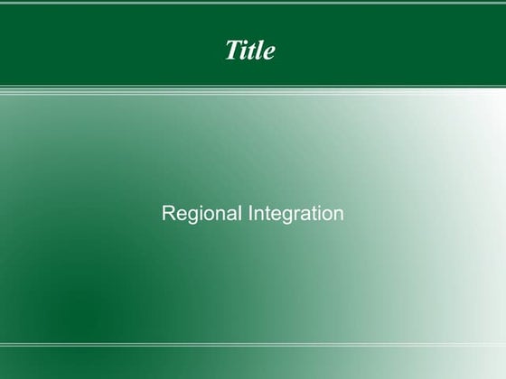 CARICOM - Caribbean Community | PPT