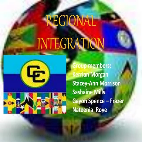 Regional integration 2014 gs | PPTX