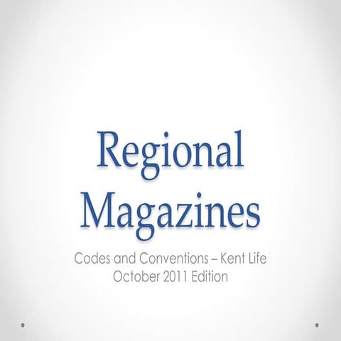 Kent Life Analysis October 2011 | PPTX | Desktop Publishing | Computer ...