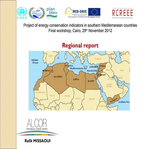 Regional report presentation nov 2012 | PPT