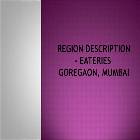 Region description 1 | PPT