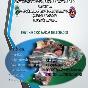 Regiones geográficas | PPTX