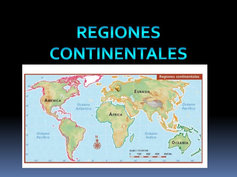 Regiones continentales
