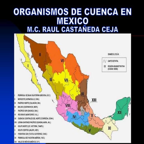 Regiones Hidrolgicas De Mxico Mapa Y Resumen Regiones Mapas