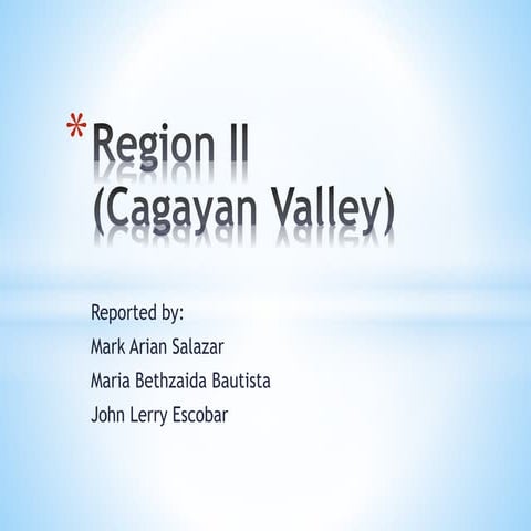 Region ii | PPTX