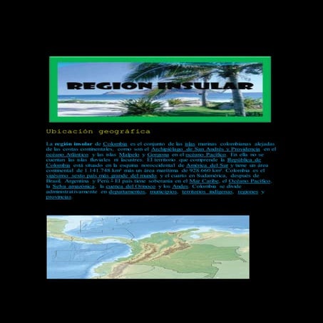 Region insular | DOCX