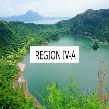 Calabarzon Region Iv-A Batangas introduction | PPTX