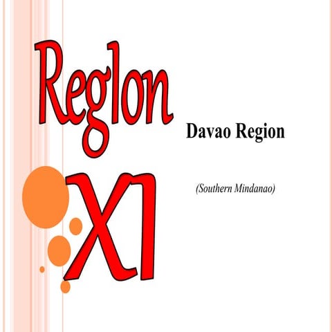 Region XI - Davao Region | PPTX