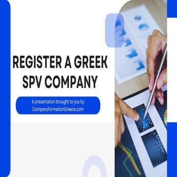Steps on How to Register a Greek SPV Company | PDF