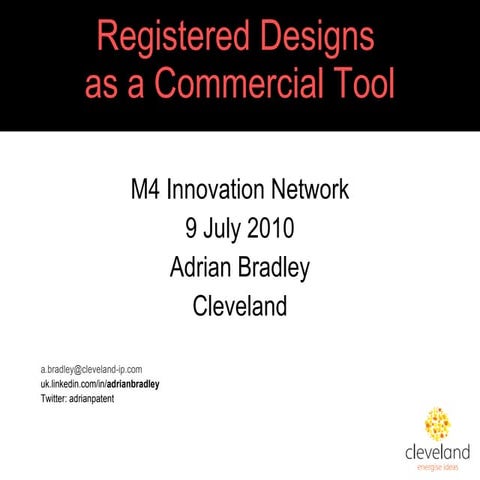 Registered Designs | PPT | Desktop Publishing | Computer Software and ...