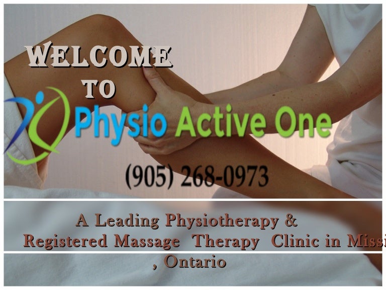 Registered Massage And Physiotherapy Clinic In Mississauga With Physio
