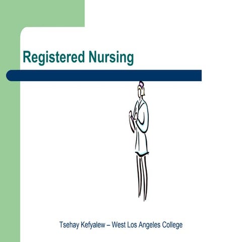 Registered nursing | PPT