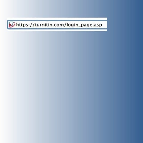 Register in turnitin 2012 | PPS | Technology & Computing