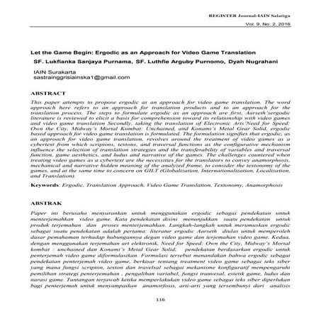 Register journal vol 9 no 2 december 2016 | PDF