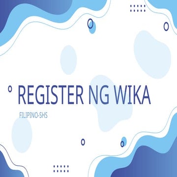 Register ng Wika o barayti ng wika -WPS Office.pptx