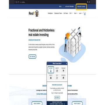 Register RealT | PPT