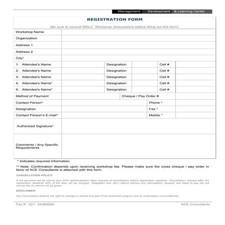 Registration form | DOC