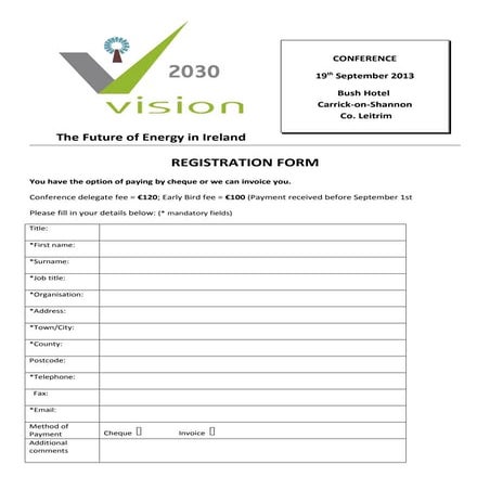 Registration form | DOC | Credit Cards | Personal Debt