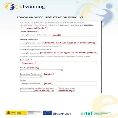 Registration form | PDF