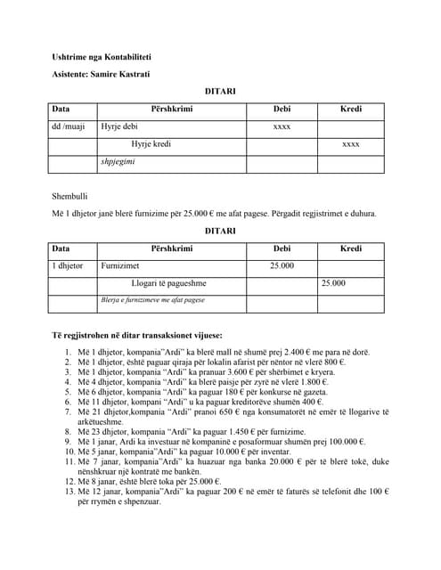 Mandat arketimi | PDF