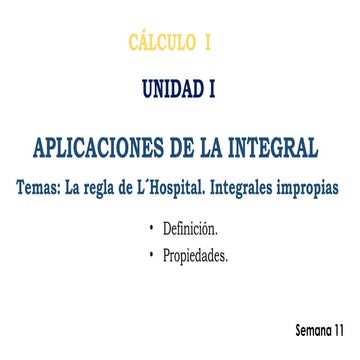 Regla de L¡Hospital_Integrales impropias.pptx