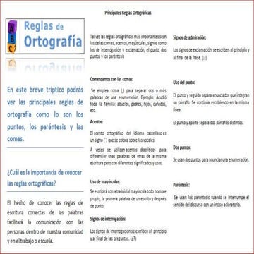 Regla de ortografia | PPTX