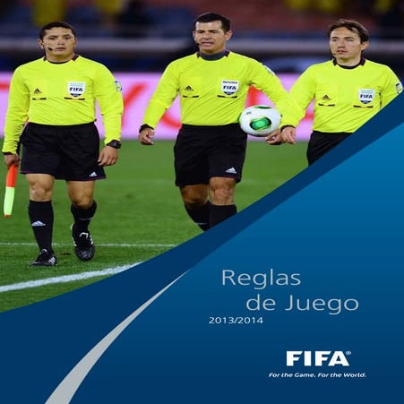 Reglas de futbol oficiales FIFA | PDF