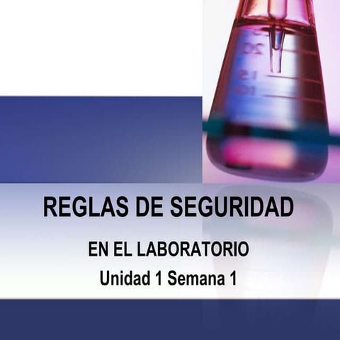 Símbolos de seguridad en el laboratorio | PPTX