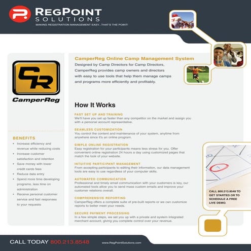 Online Camp Registration Management Software | PDF
