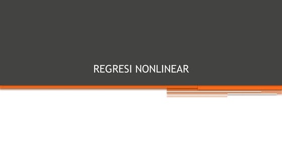 Regresi Linear Kelompok 1 Xi 10 Revisi 1 Pptx