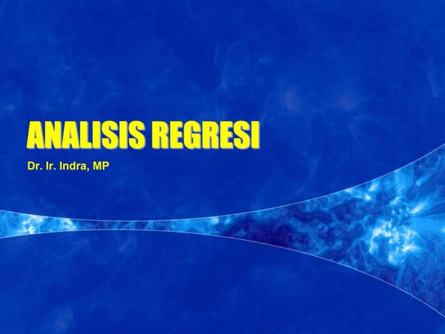 Regresi Logistik | PDF