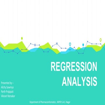 Regression analysis ppt