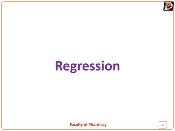 Basics Of Non Linear Regression Analysis Ppt