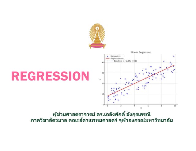 Simple linear regression and correlation | PDF